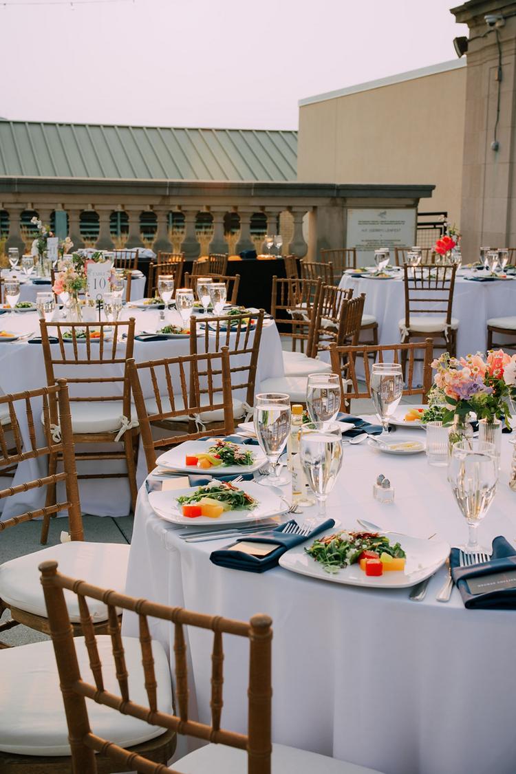 Philadelphia Library Rooftop Wedding Free Library On The Parkway