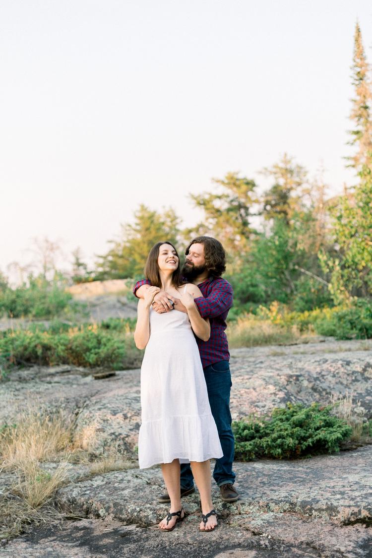 Nutimik Lake Engagement Session | Manitoba Wedding Photographer ...
