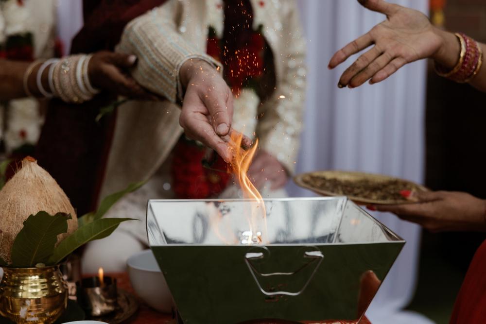 Mini & Aynsleys Part 1 Hindu Ceremony Melbourne Wedding by Dust and Sa ...