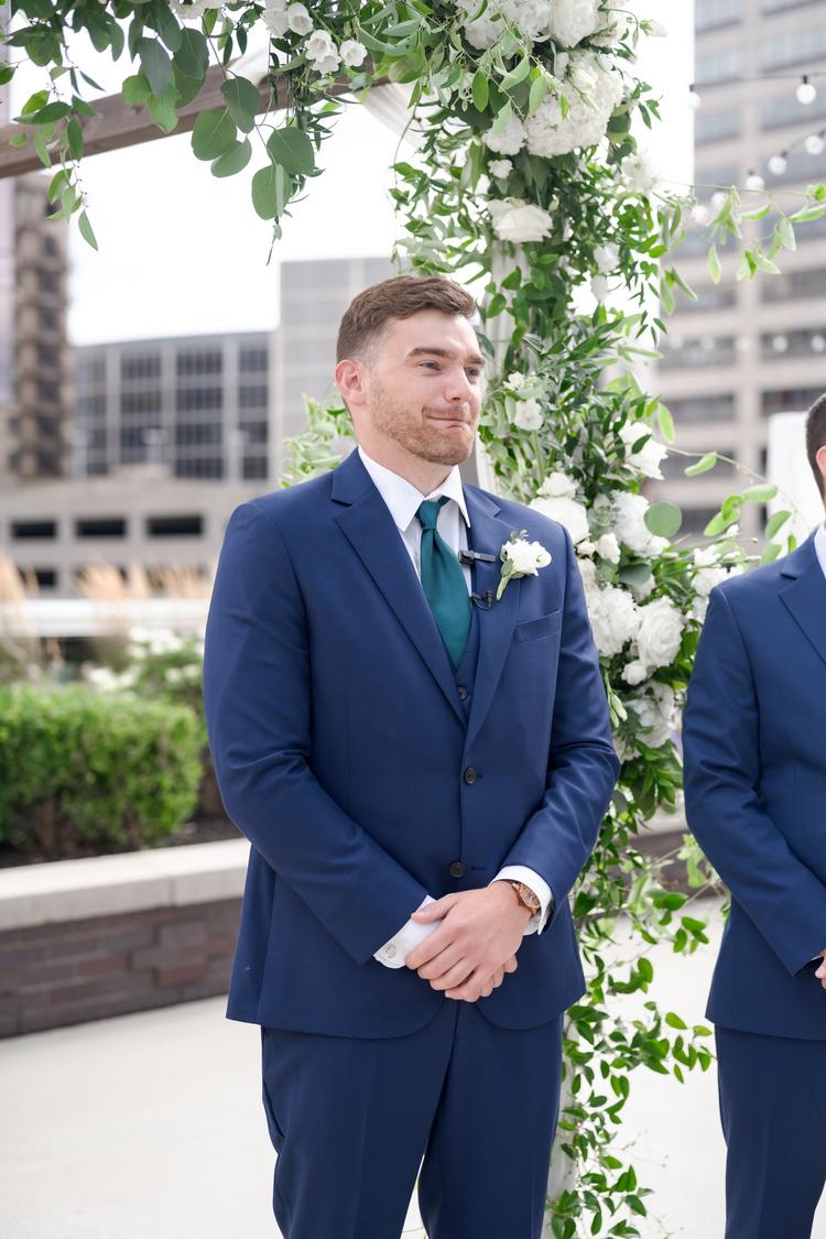 Regions Tower Wedding Downtown Indianapolis - mariamckenziephotography.com