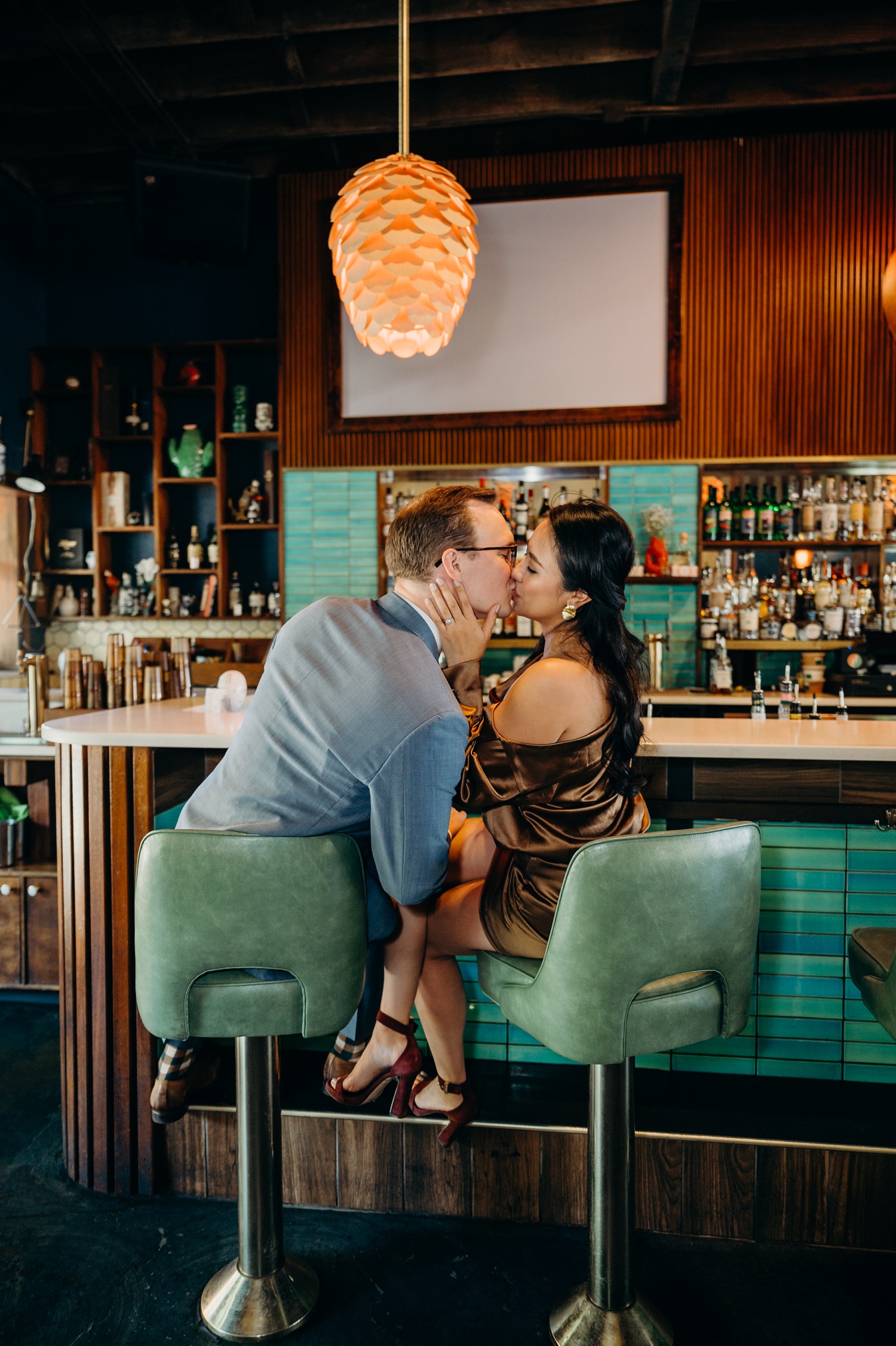 Summer Downtown Nashville Engagement - Elisa Lopez Photography