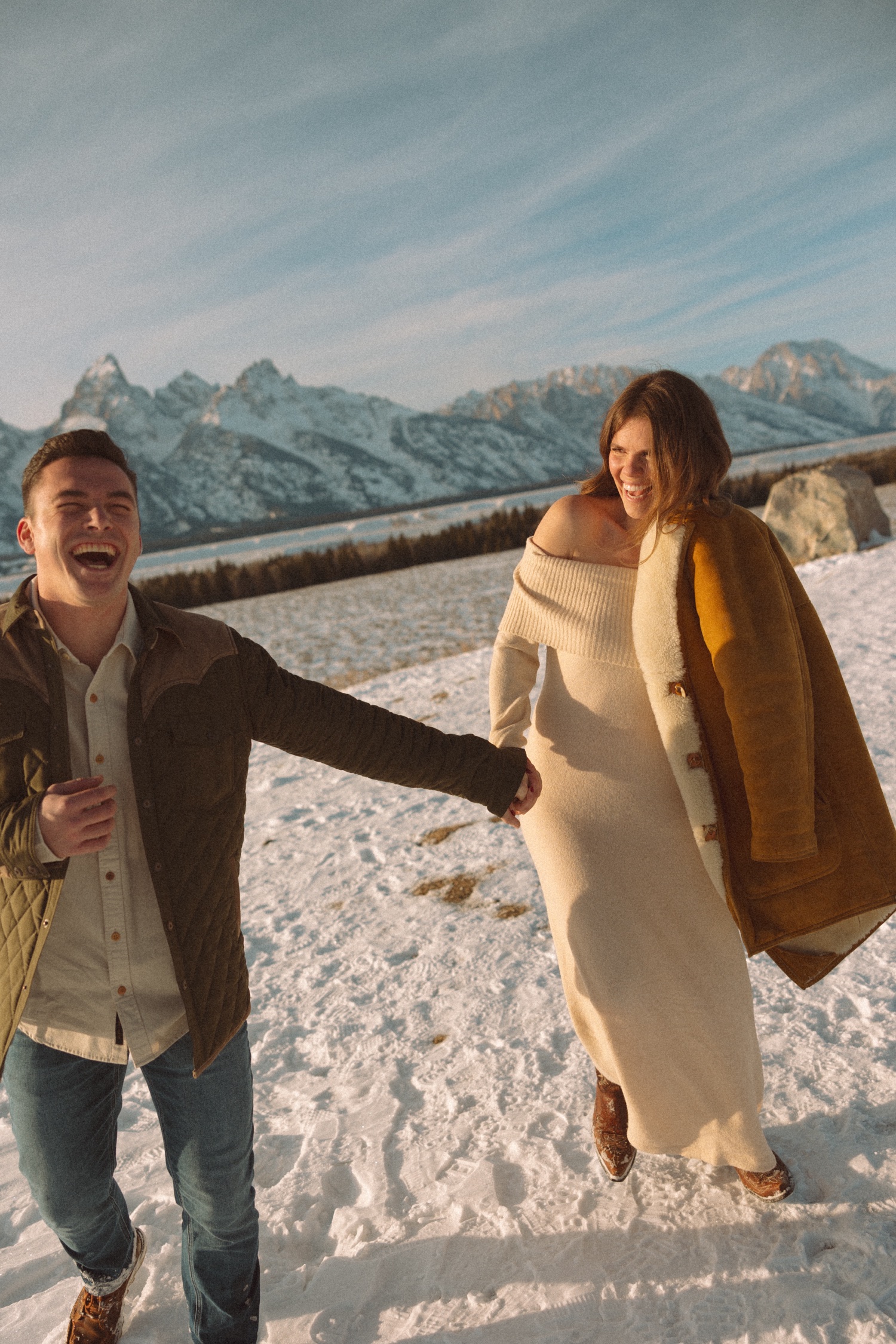 Grace & John's Engagement Photos at the Grand Tetons, WY - Julia Stroud ...