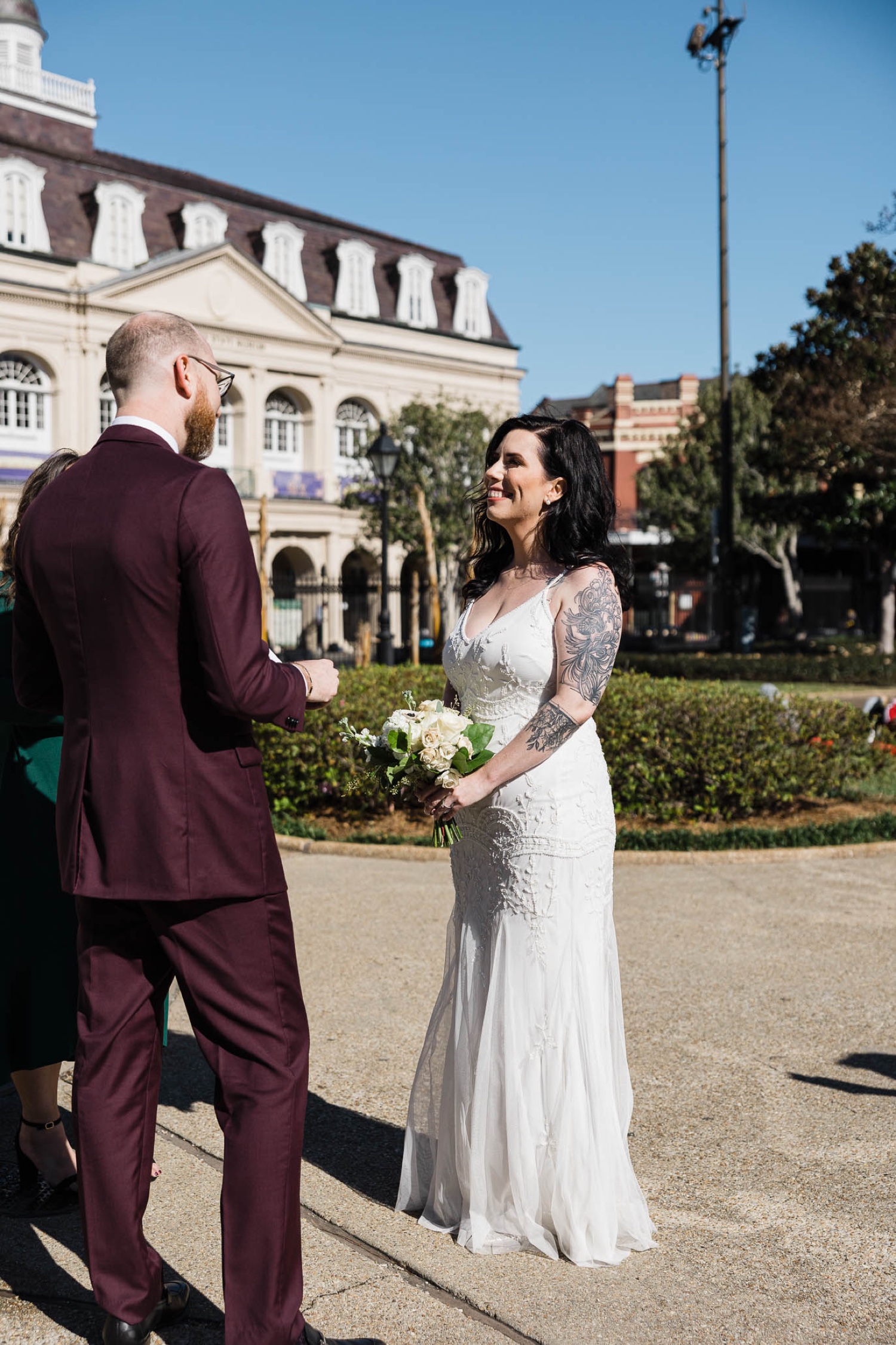 A Jackson Square Elopement with Alexis + Michael - alyssafisherphoto.com