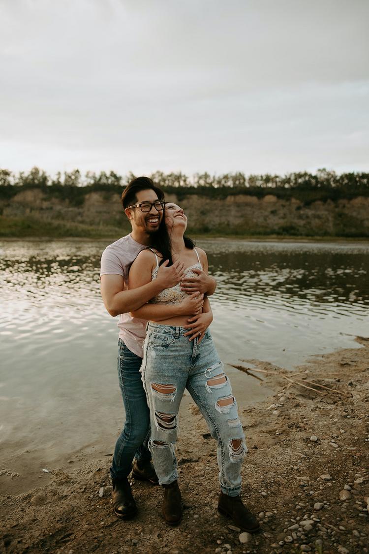 Mackenzie & Adam's Outdoor Engagement - Dallas Olga Photography