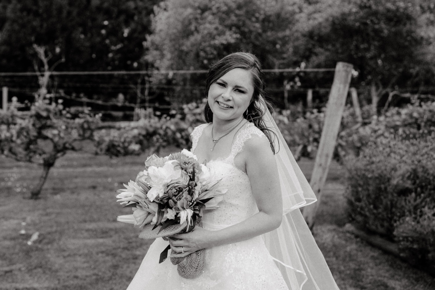 Morgan and Tana // Markovina Vineyard Estate - Rebecca Bradley Photography
