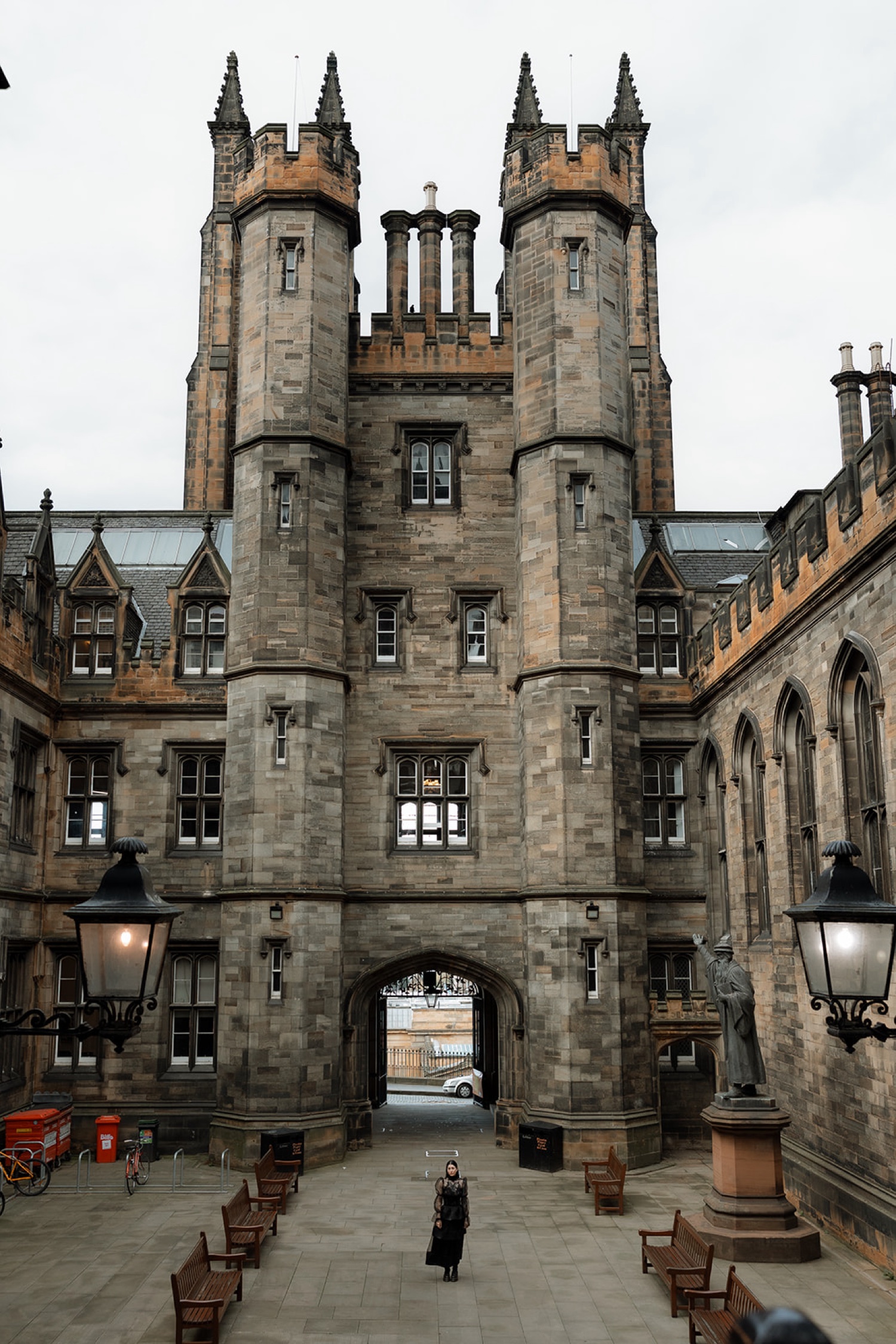 Gothic Wedding in Edinburgh Scotland - alexmabrey.com