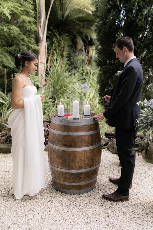 Alethea and Ryan // Markovina Vineyard Estate - Rebecca Bradley Photography