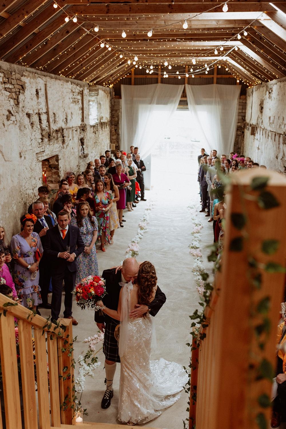 Rustic Barn Wedding Ceremony Shustoke Barn Wedding Photography Heaven