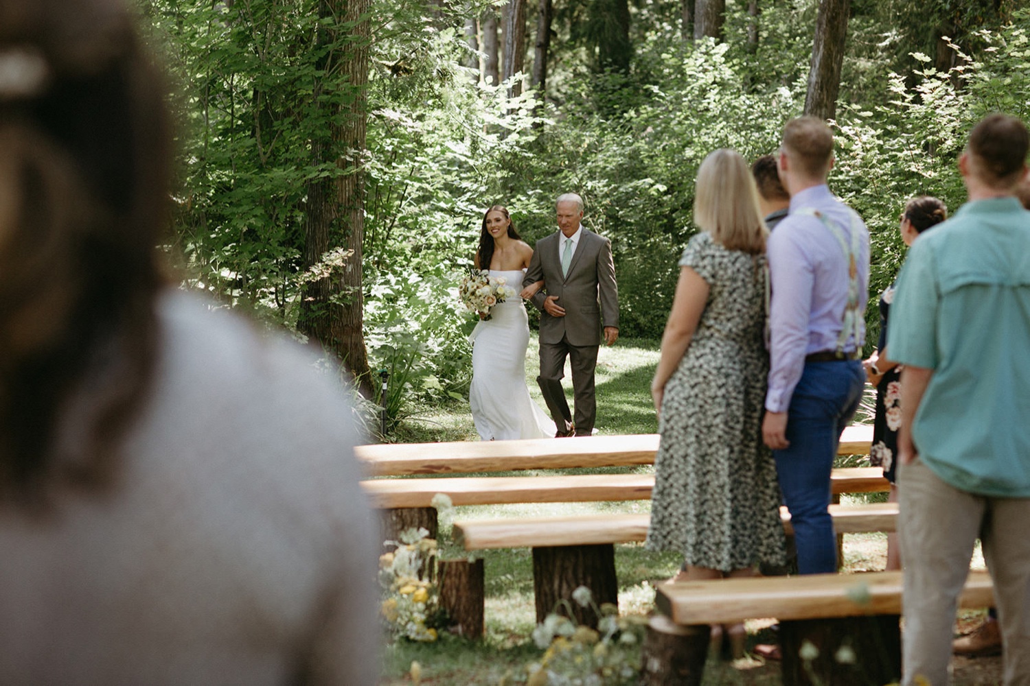 Oregon Forest Wedding | Keely & John