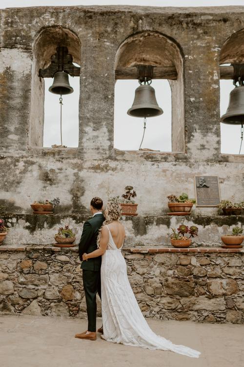 Franciscan Gardens Wedding | alyssamarieephoto.com