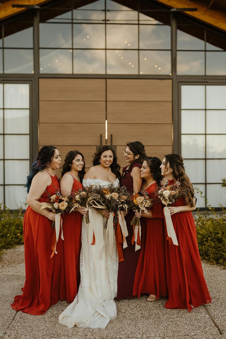 Rust Desert Wedding at the Paseo | Michaela + Jeff - abbyqphoto.com