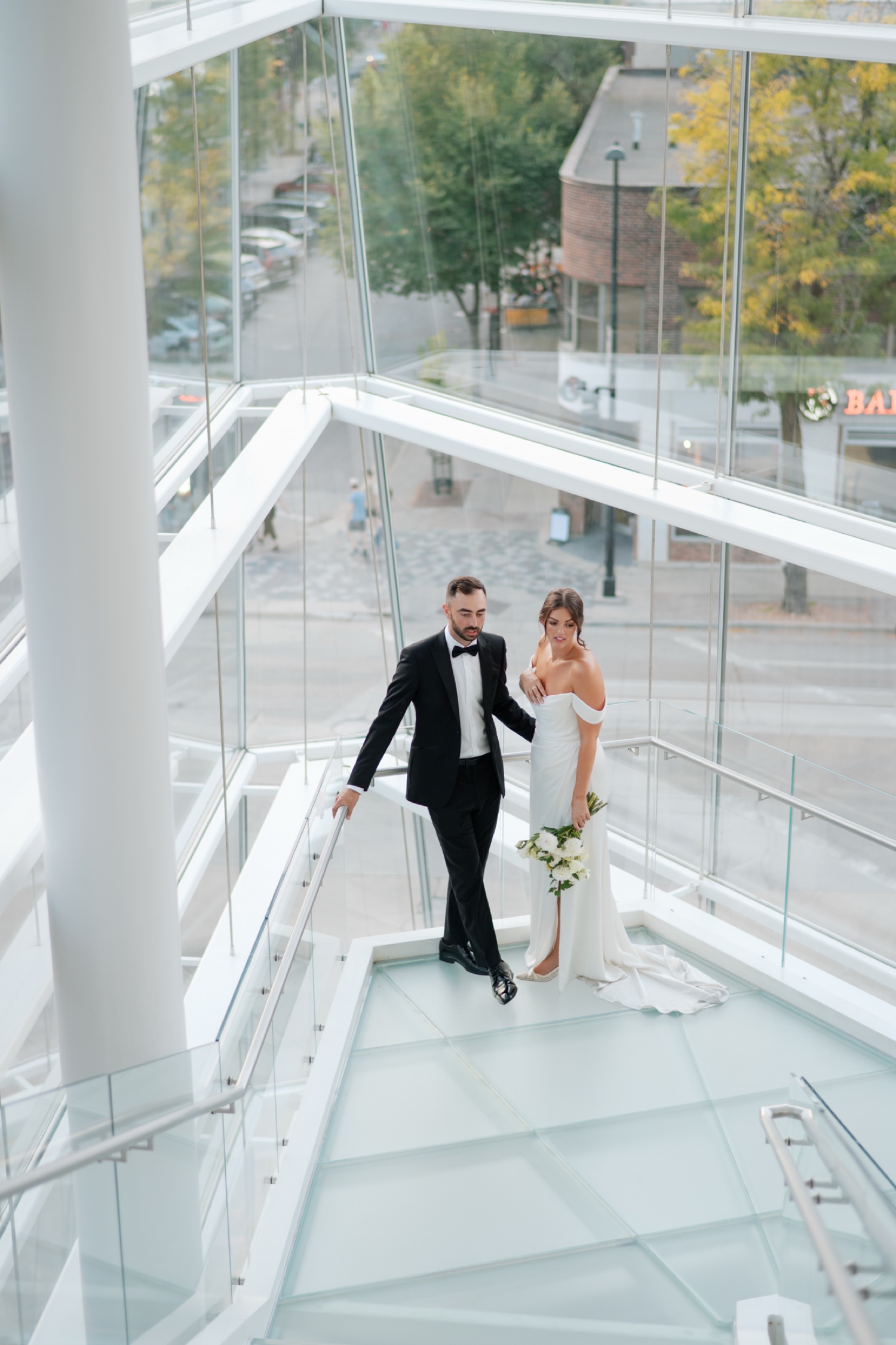 Megan + Max | Madison Museum of Contemporary Arts Rooftop Wedding - Ben ...