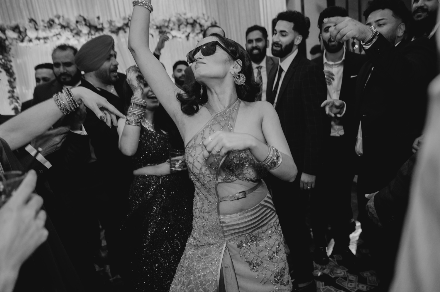 A Grand Celebration: An Indian Engagement Party in Indiana - Elisa ...