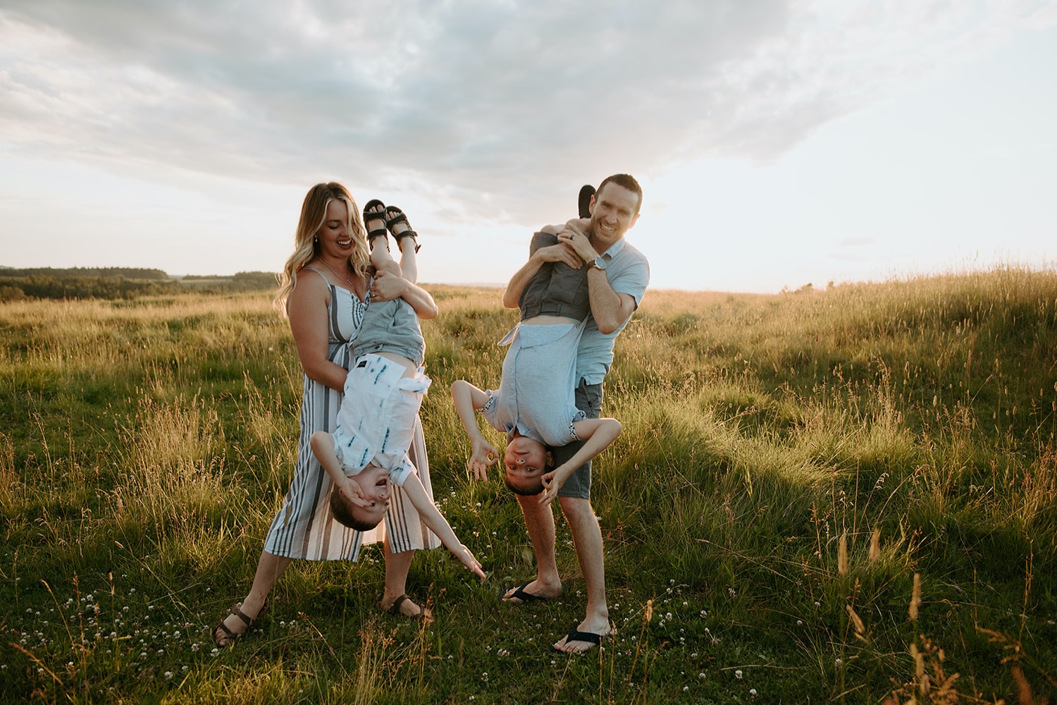 Water-Fight Family Session - Dallas Olga Photography