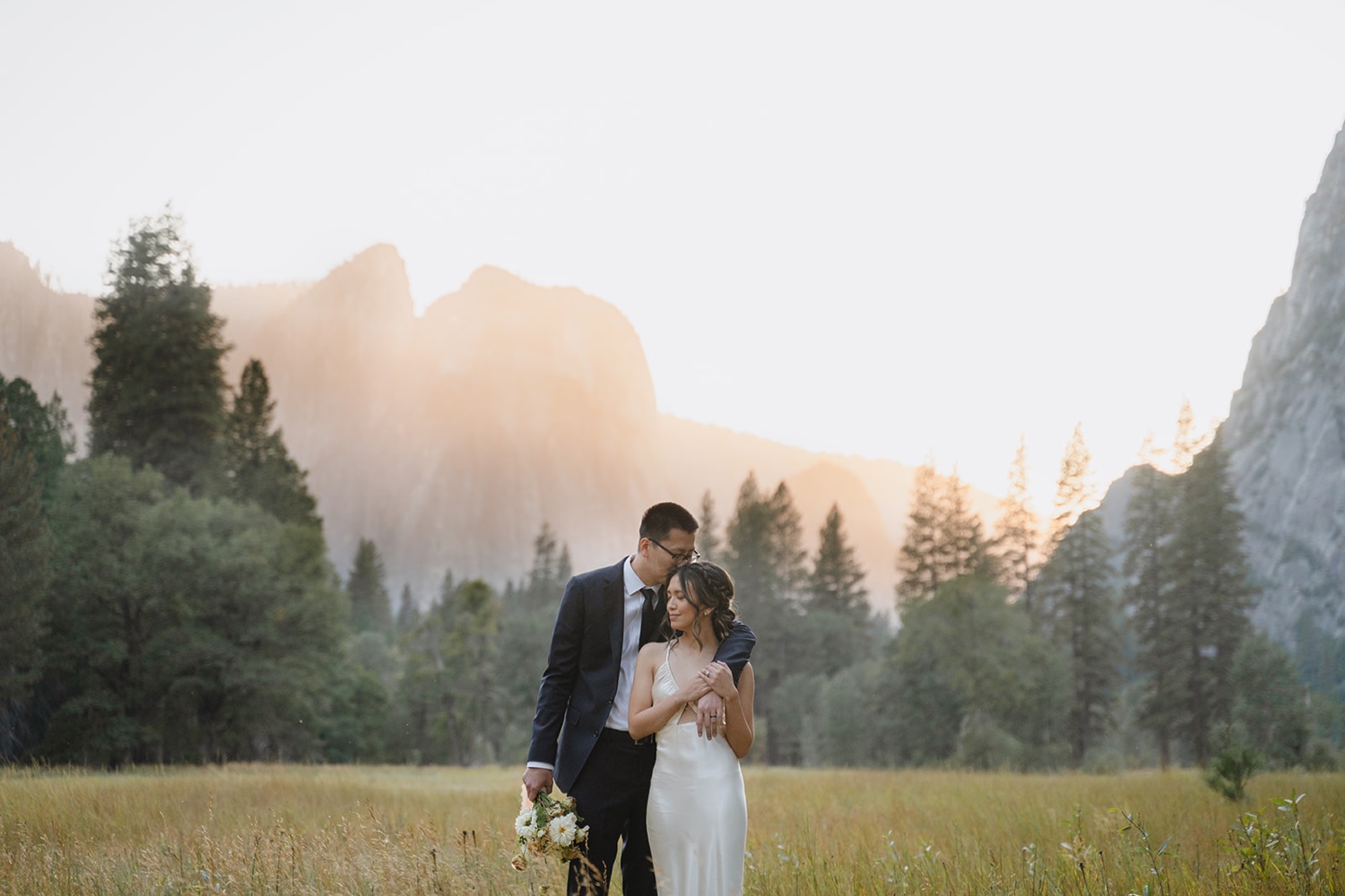 Romantic Wedding Portraits — Yosemite National Park ...