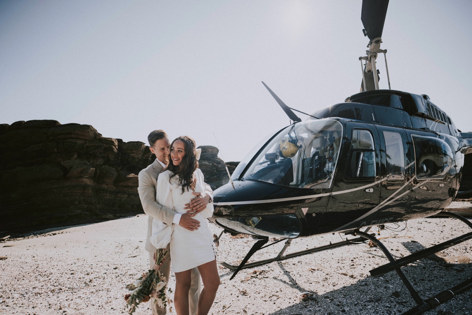 Tofino helicopter elopement Jen McLeod Photography