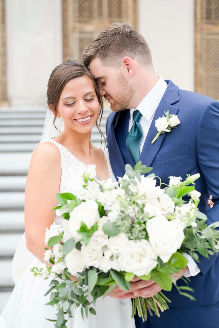 Regions Tower Wedding Downtown Indianapolis - mariamckenziephotography.com