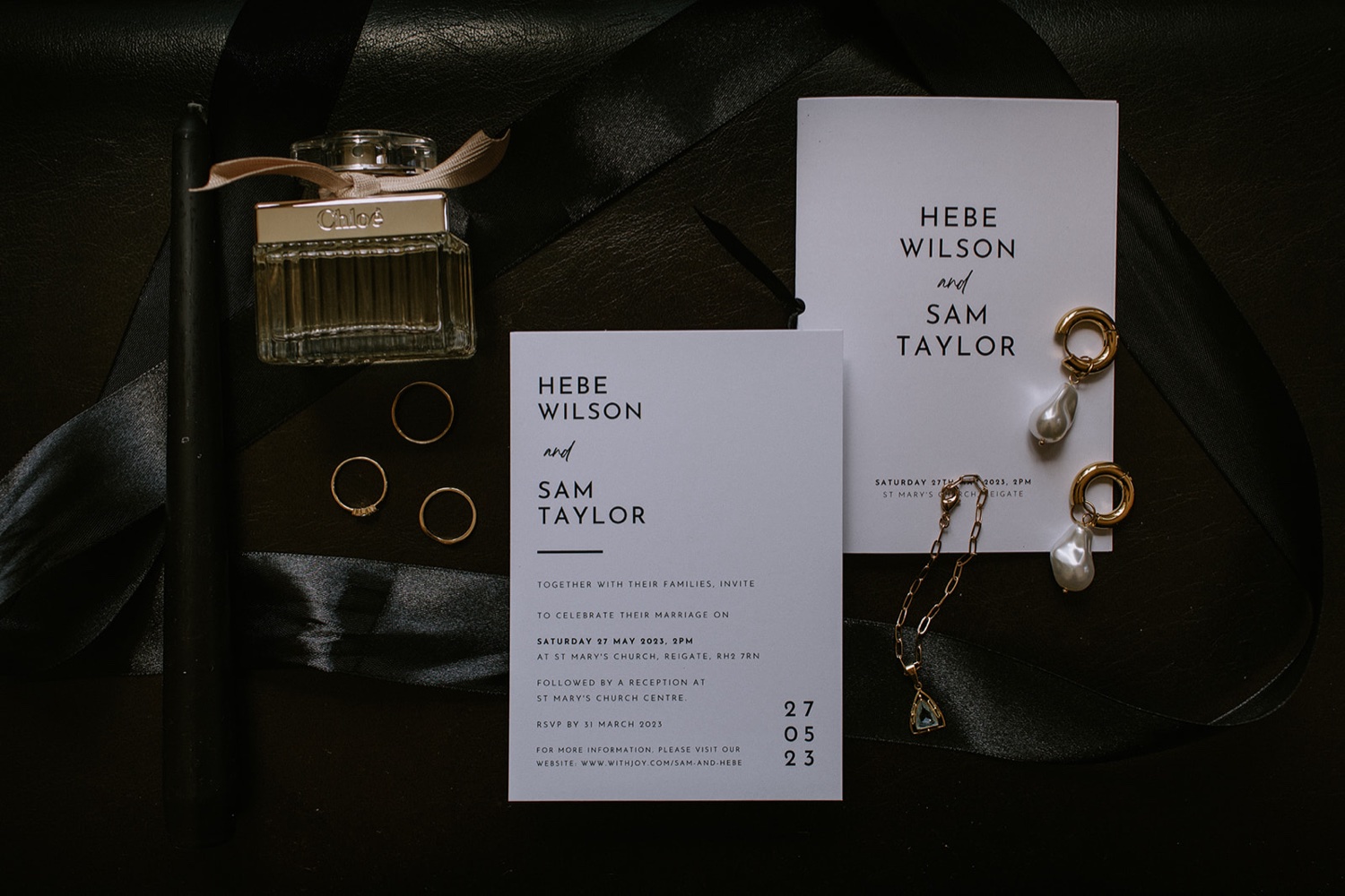 Monochrome, Stylish Church Wedding, London - Heather Sham Photography
