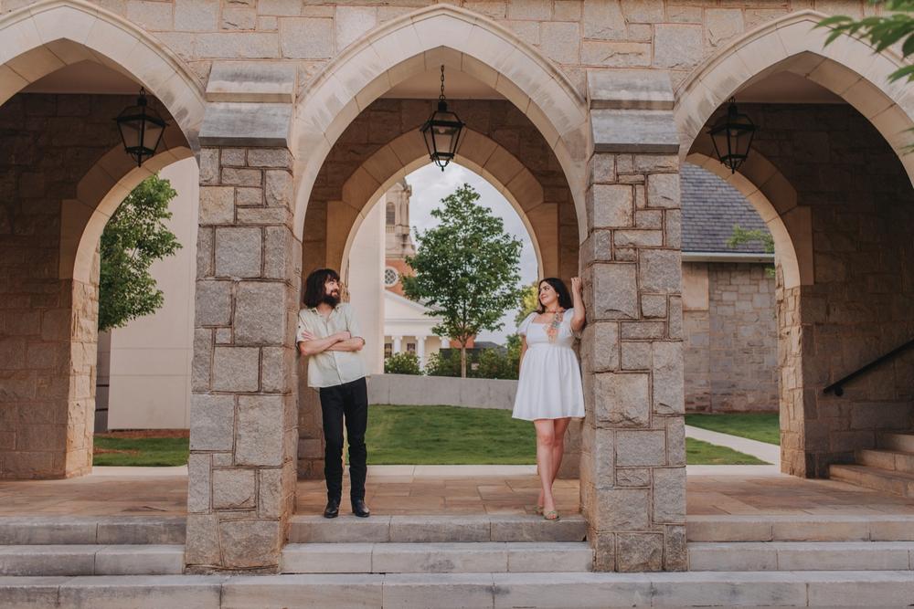 Madeline & Mitchell | Downtown Decatur Engagement Session - North ...