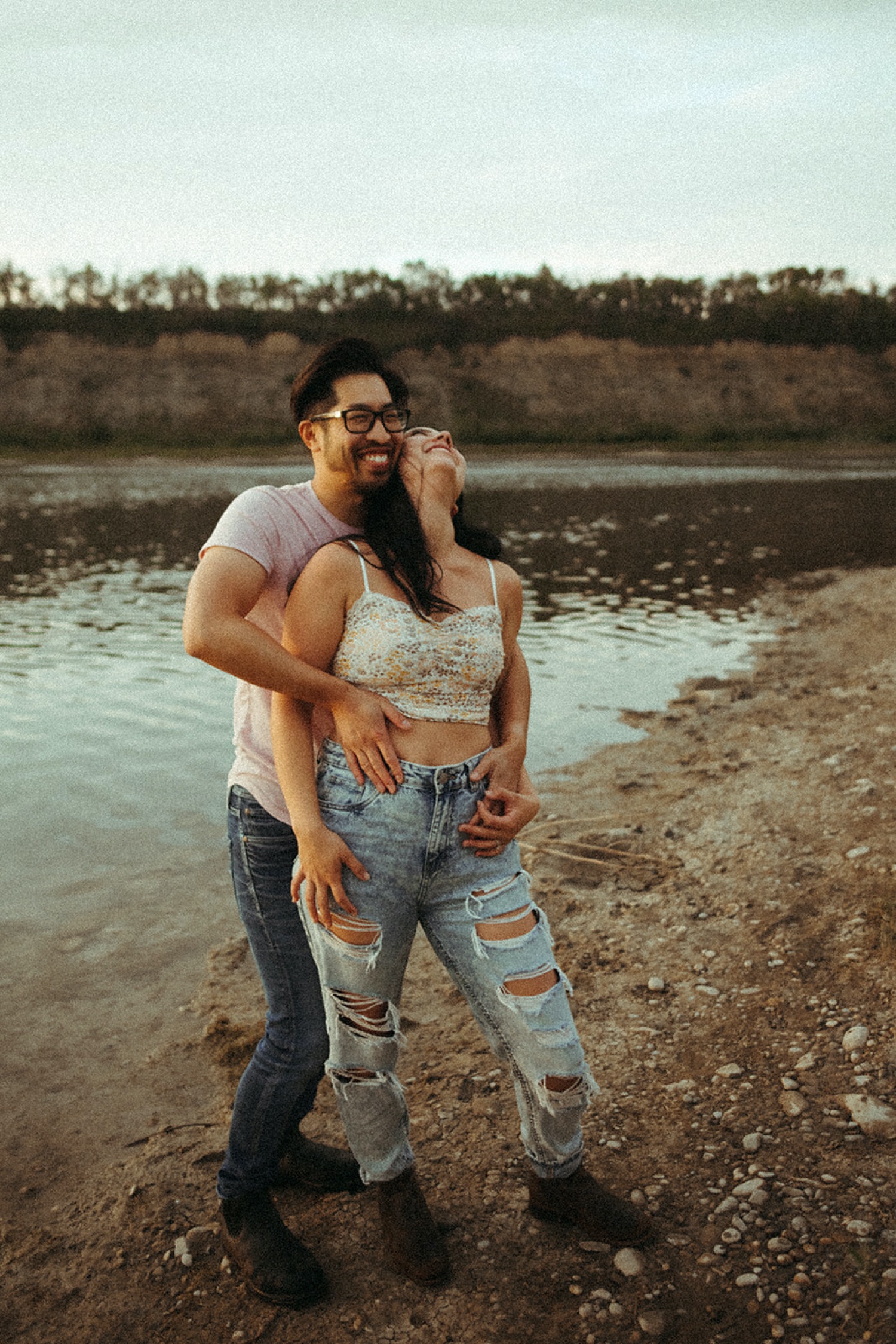 Mackenzie & Adam's Outdoor Engagement - Dallas Olga Photography