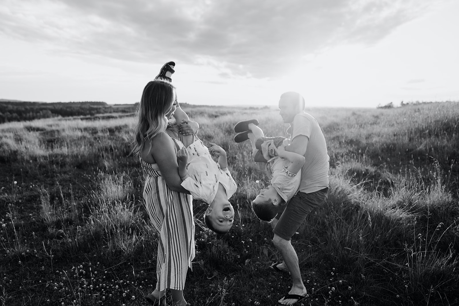 Water-Fight Family Session - Dallas Olga Photography