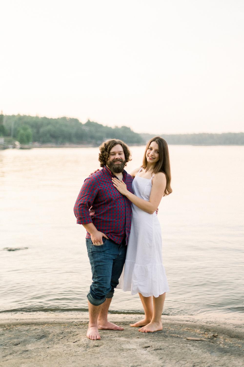 Nutimik Lake Engagement Session | Manitoba Wedding Photographer ...