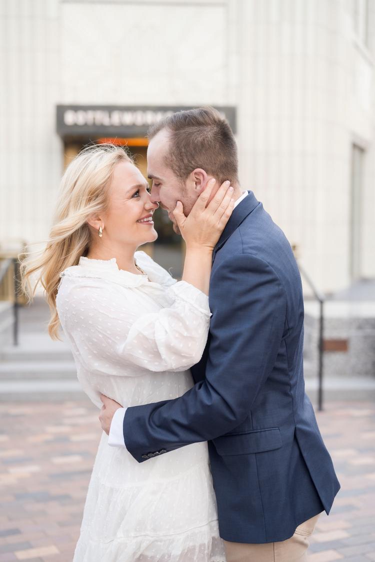 A Bottleworks Hotel Engagement Session - mariamckenziephotography.com