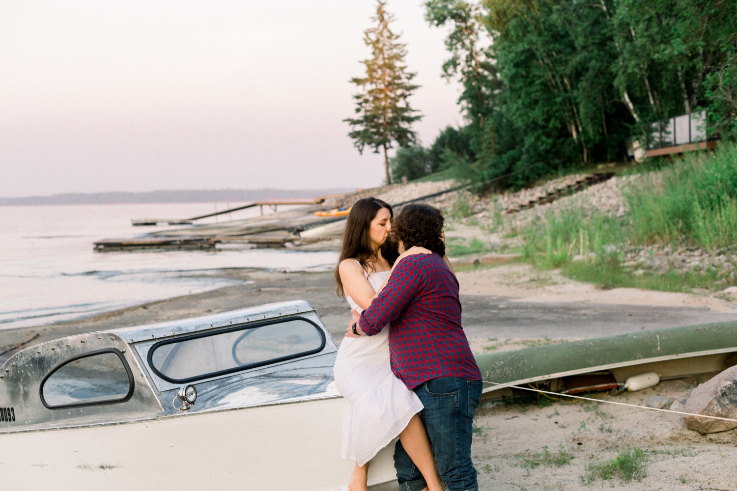Nutimik Lake Engagement Session | Manitoba Wedding Photographer ...