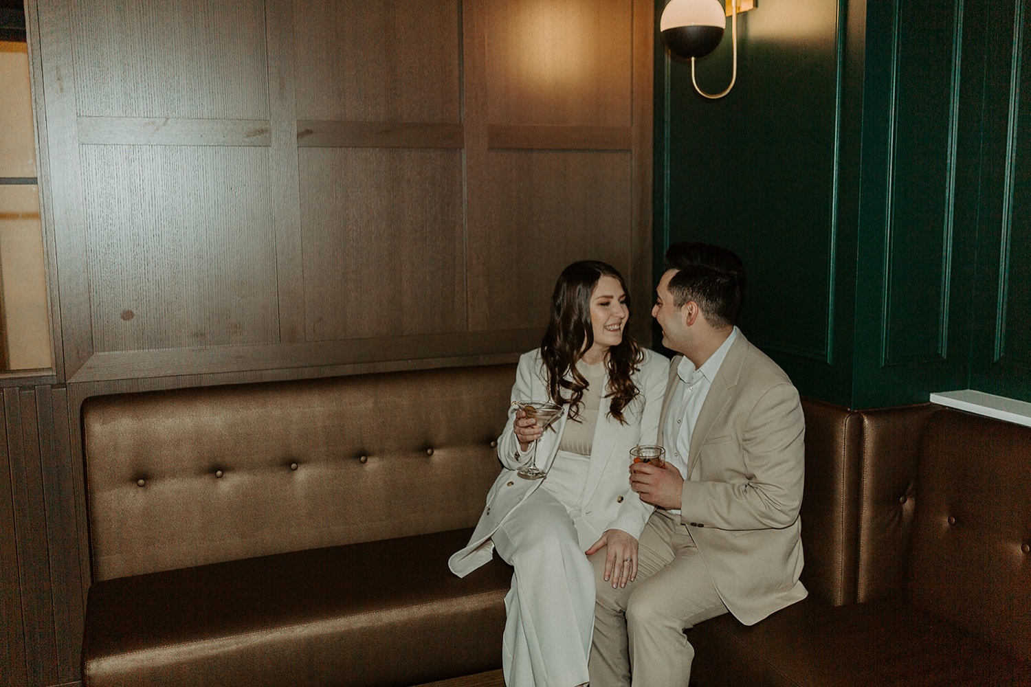 Cigar Lounge Engagement Session | Winnipeg Wedding Photographer ...