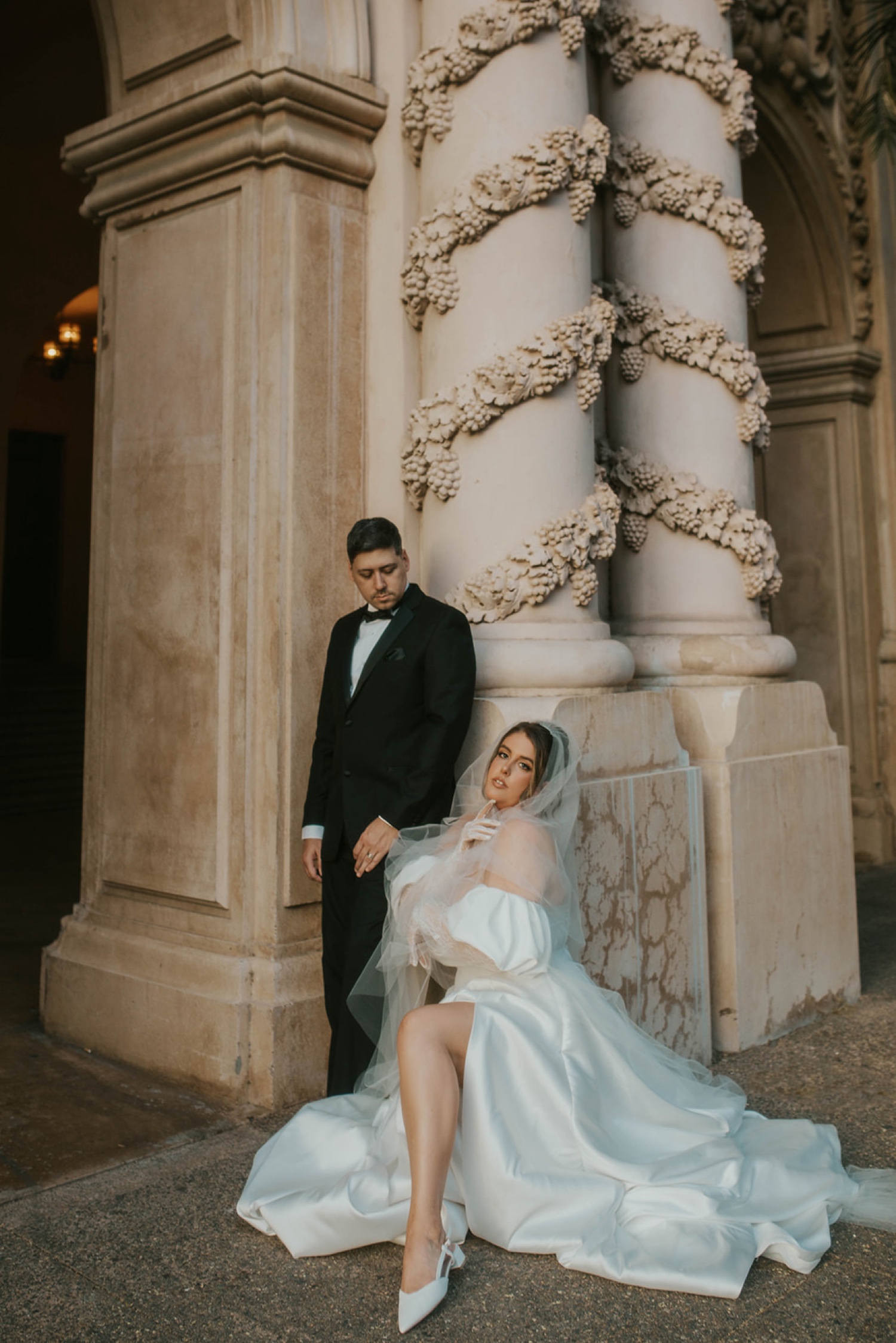 kirsten & josh 〰︎ Balboa park bridal anniversary session - ashabailey.com