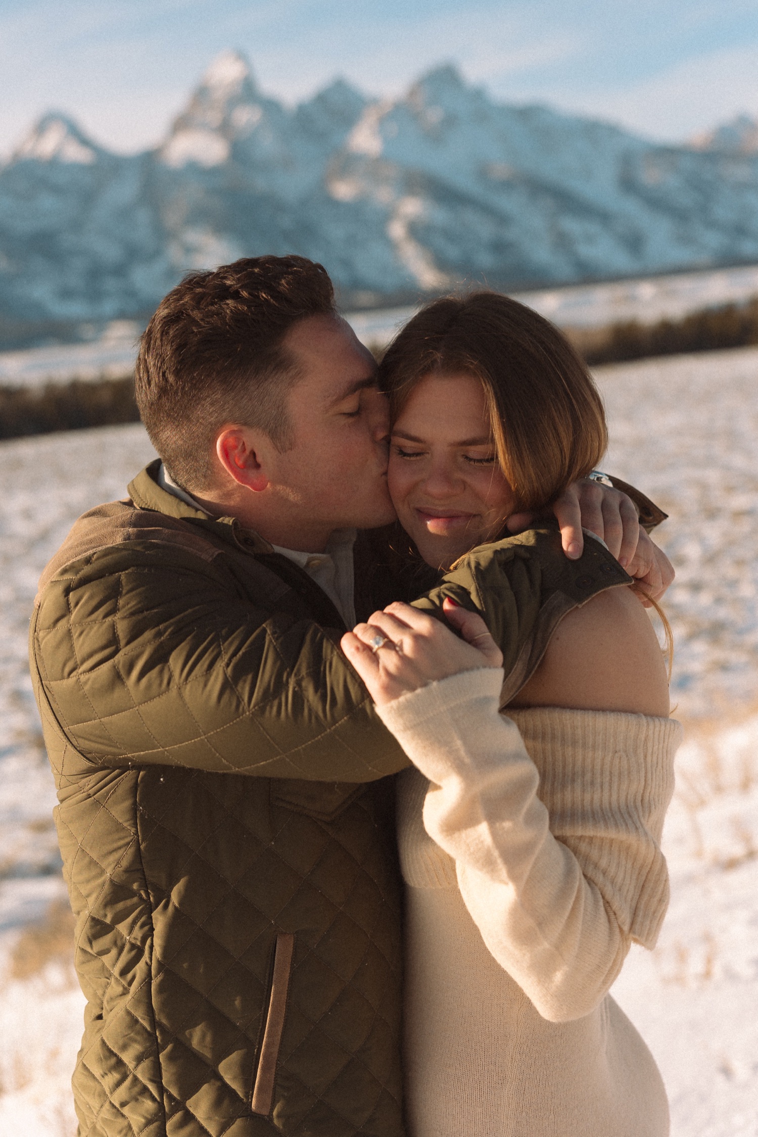 Grace & John's Engagement Photos at the Grand Tetons, WY - Julia Stroud ...